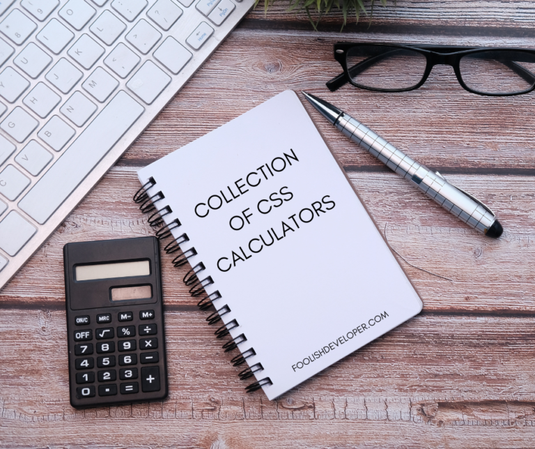 51+ CSS Calculators (Free code + demo)