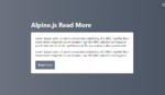 Create a Read More Button using HTML And JavaScript